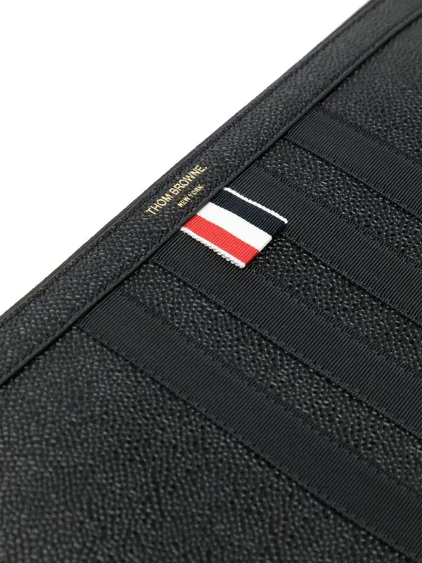 Thom Browne Logo Stamp Clutch Bag