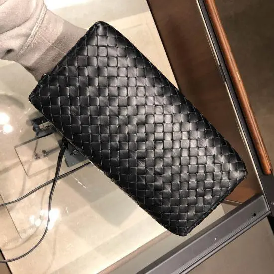 Bottega Veneta Woven Double Handle Bag