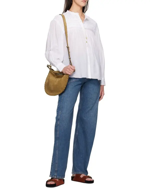 Isabel Marant Étoile Gathered Blouse - White