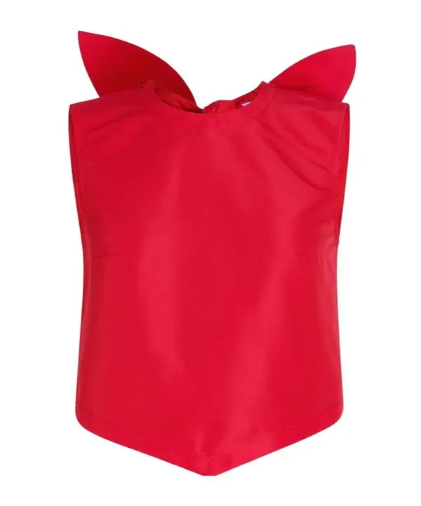 PATOU Annoded Sleeveless Top - Lipstick Red