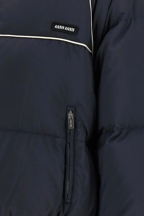 Miu Miu Technical Pongé Down Jacket