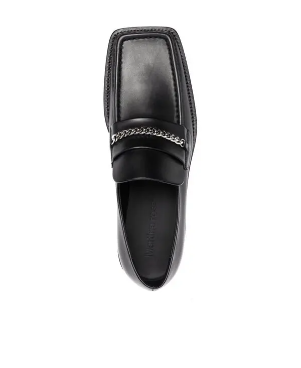 Martine Rose Chain-trimmed Loafers
