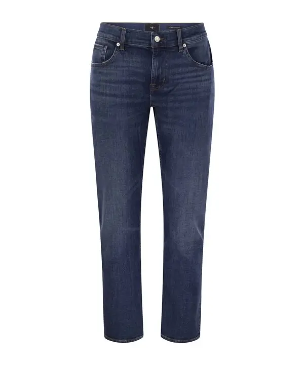 7 For All Mankind Slimmy Tapered Jeans - Blue