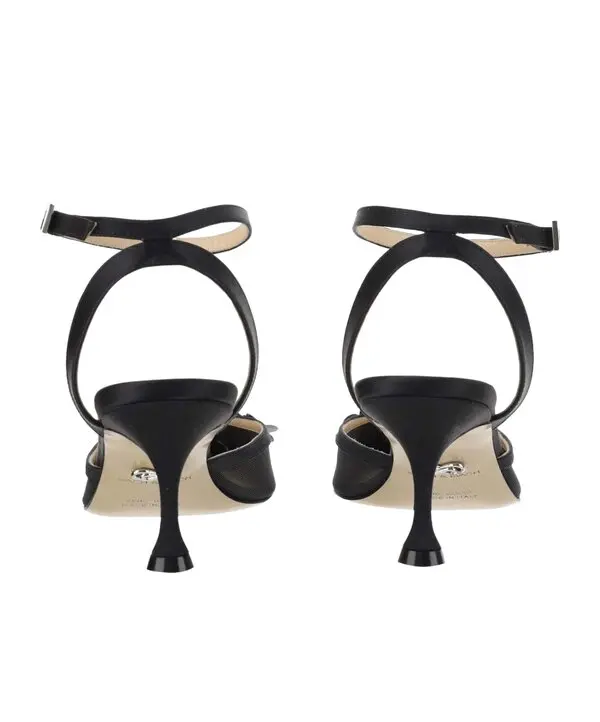 MACHMACH Mach & Mach Cusp High-heeled Shoes With Floral Embellishments