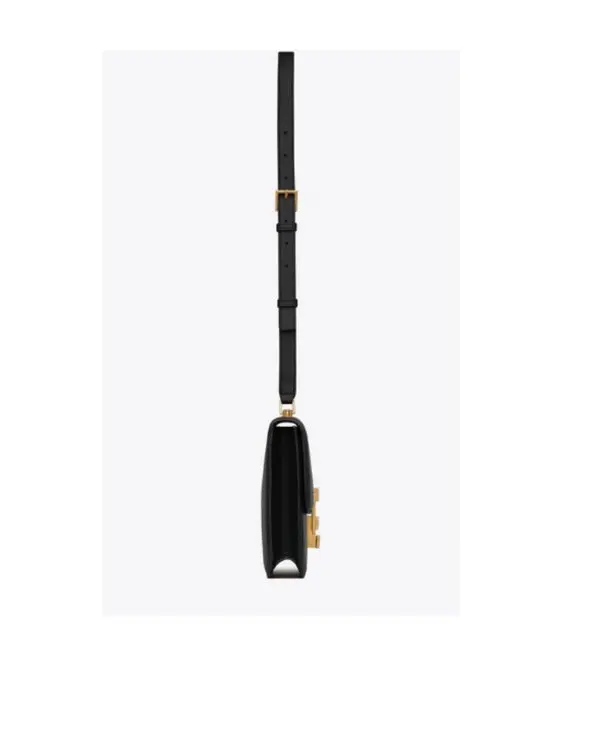 Saint Laurent Carré Shoulder Bag - Black
