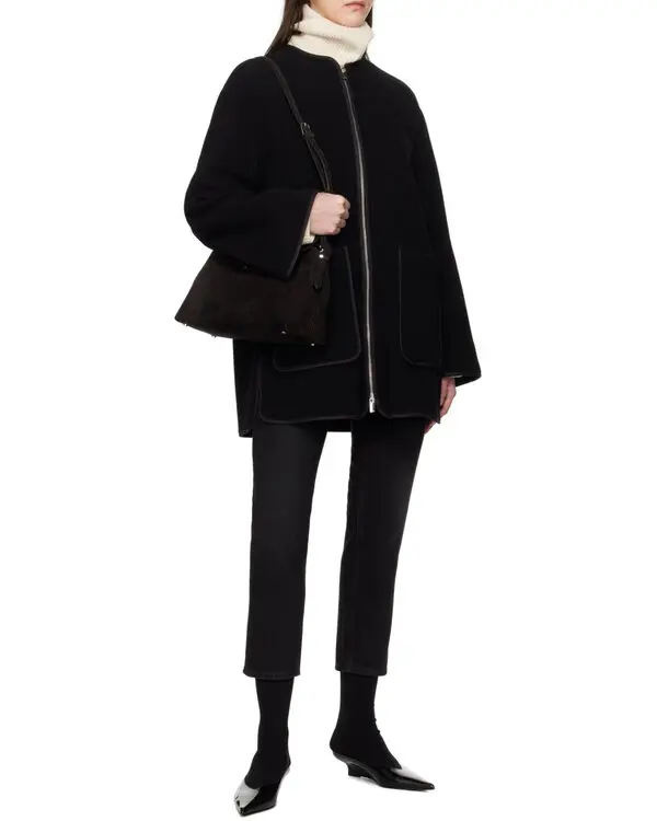 TOTEME Zip-up Jacket With Side Pockets