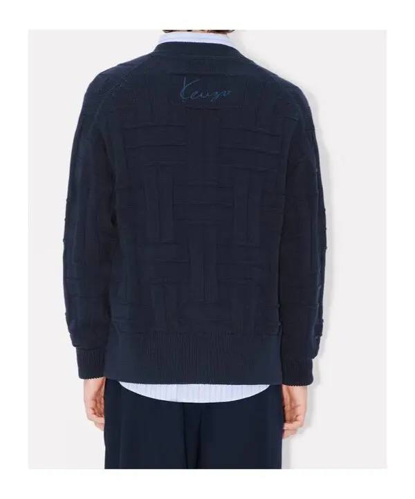 Kenzo Textured Knit Cardigan