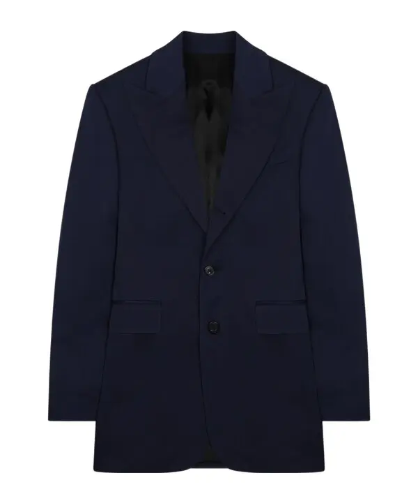 Celine Lapel Long-sleeved Blazer