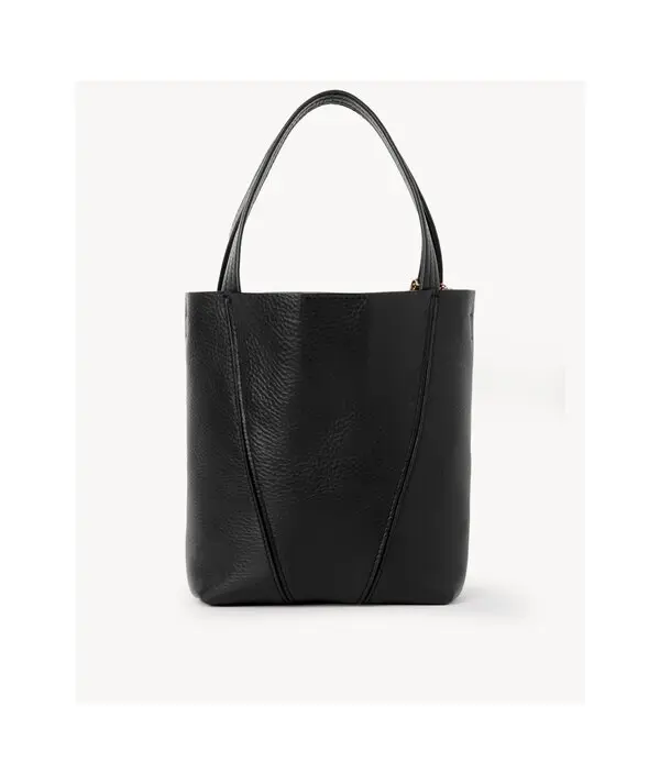 Chloé Spin Logo Printed Small Tote Bag