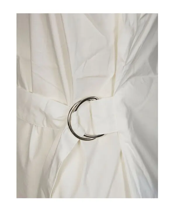 P.a.r.o.s.h Sleeveless Blouse With Belt Detail