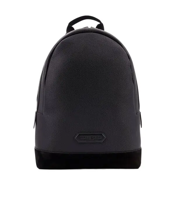 TOM FORD Logo Patch Backpack - Black