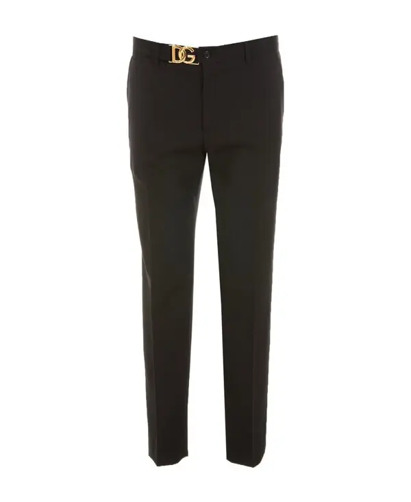 Dolce & Gabbana Logo Plaque Trousers