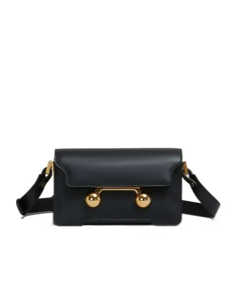 Marni Mini Trunkaroo Shoulder Bag - Black