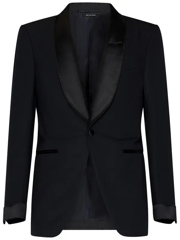 TOM FORD Single-breasted Tailored Suit - Black