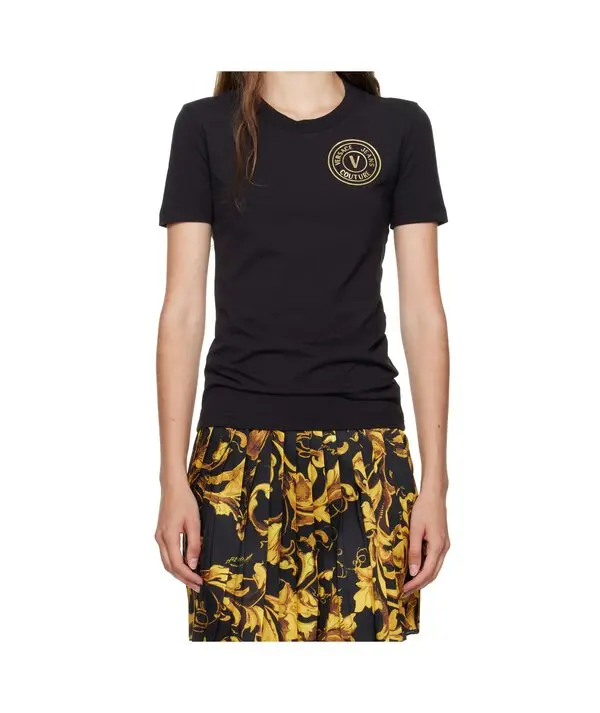 Versace Round Neck Short-sleeved T-shirt