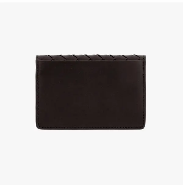 Bottega Veneta Small Fondente Intrecciato Long Wallet