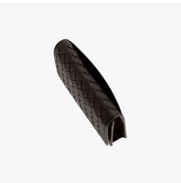 Bottega Veneta Small Fondente Intrecciato Long Wallet