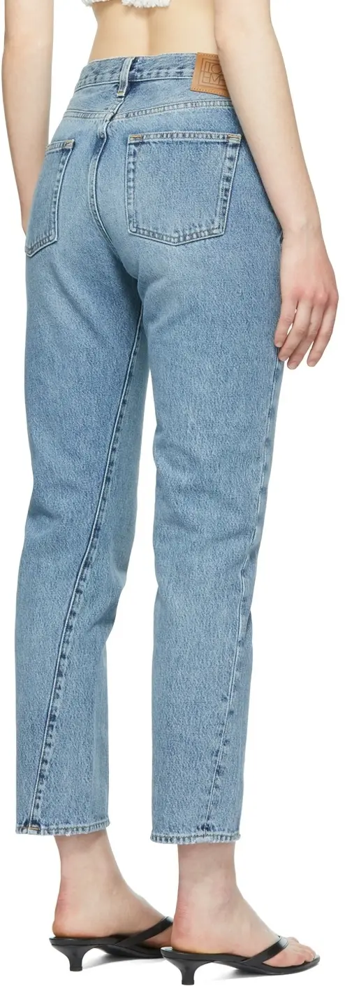 TOTEME High-rise Cropped Jeans
