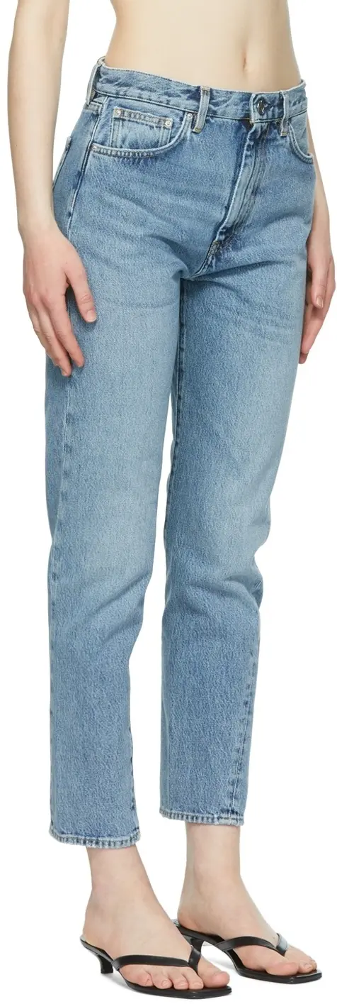 TOTEME High-rise Cropped Jeans
