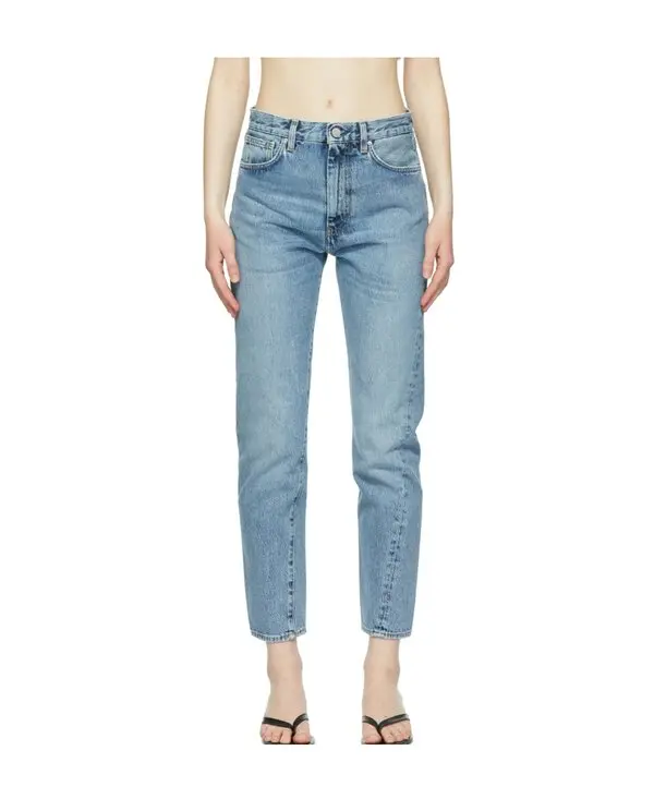 TOTEME High-rise Cropped Jeans