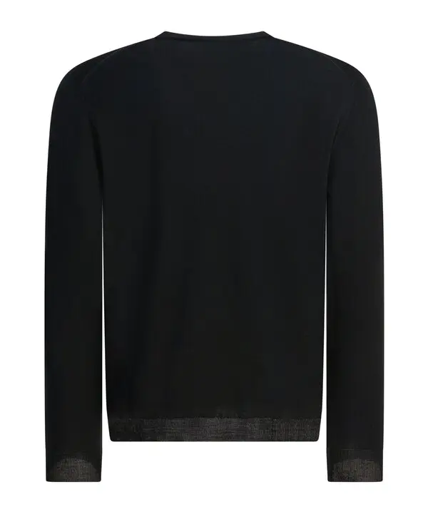 ZANONE Crew Neck Knitwear - Black