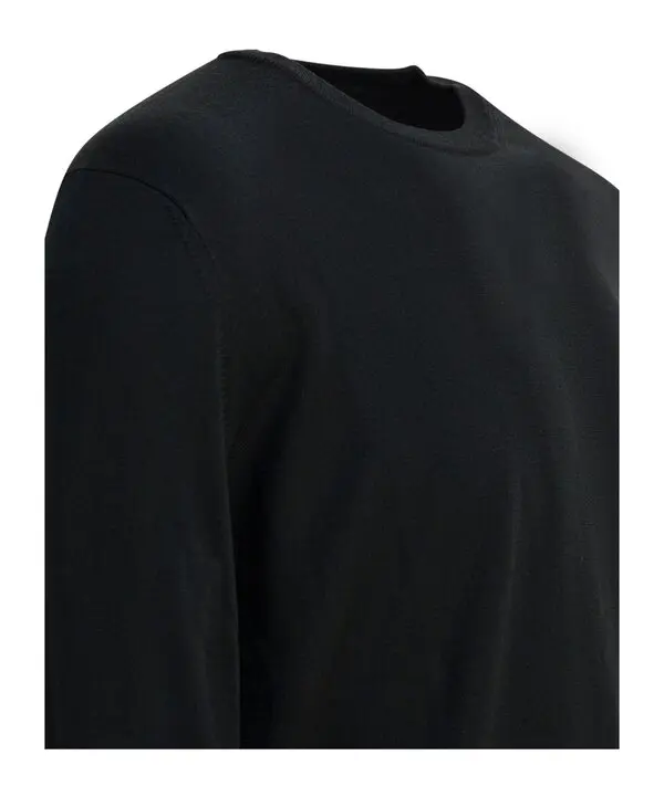 ZANONE Crew Neck Knitwear - Black