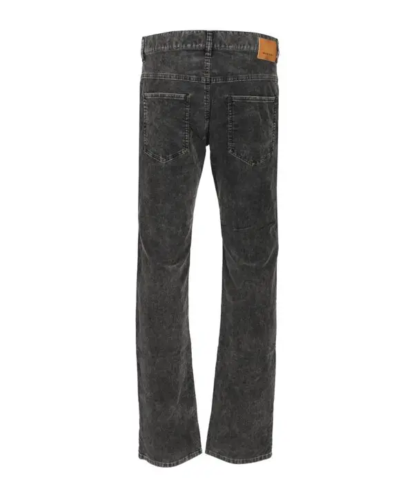 Isabel Marant Étoile Corduroy Logo Patch Trousers