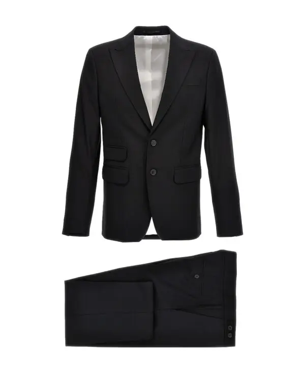 Dsquared2 Single-breasted Tailored Suits - Black
