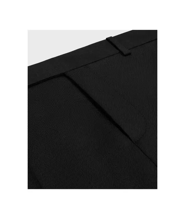 Celine Wool Gabardine Tuxedo Pants