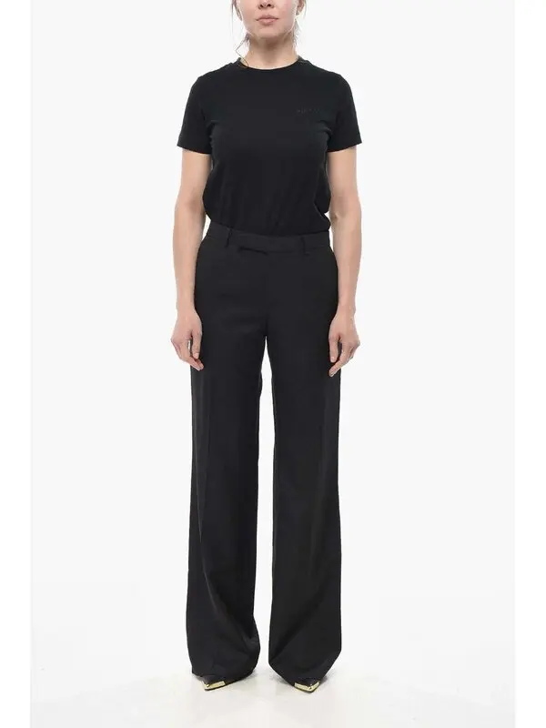 Celine Wool Gabardine Tuxedo Pants