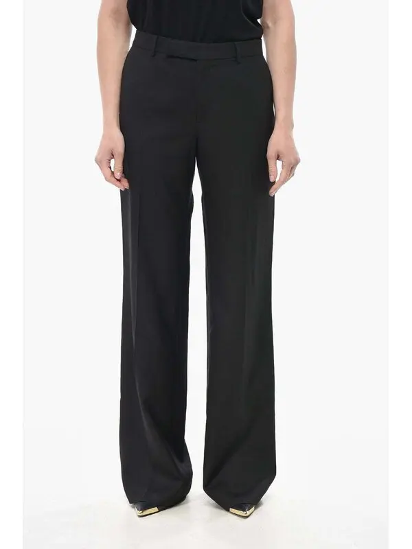 Celine Wool Gabardine Tuxedo Pants
