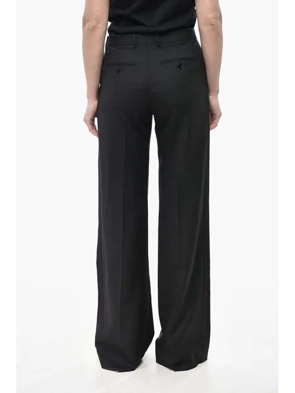 Celine Wool Gabardine Tuxedo Pants