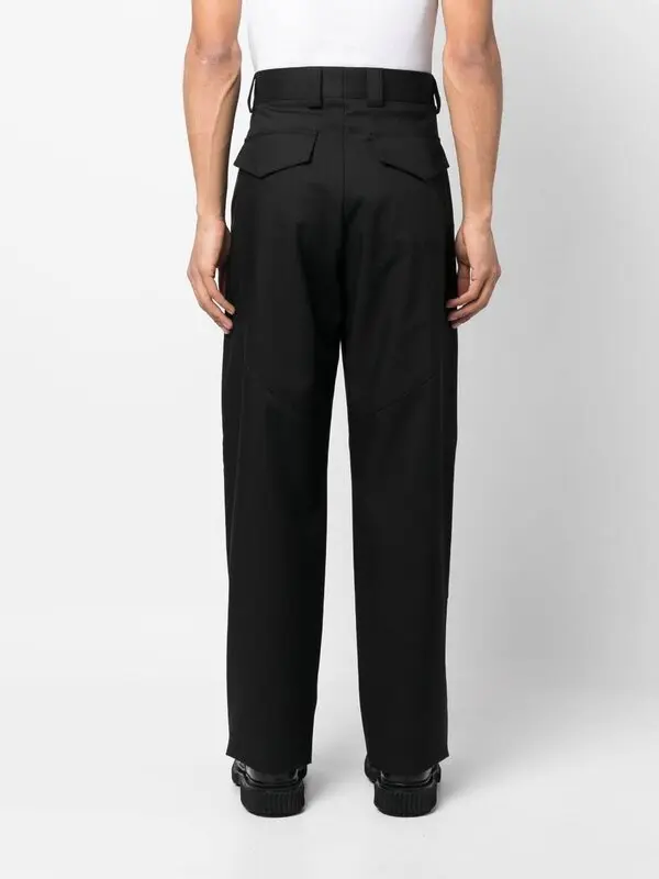 Zegna High-waisted Wide-leg Trousers