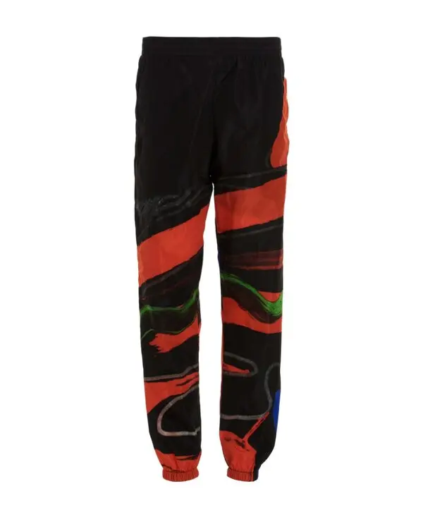 Moschino Pattern Sweatpants - Black