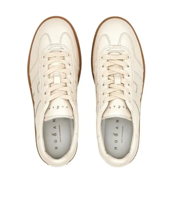 Hogan Cool H Patch Sneakers - Ivory