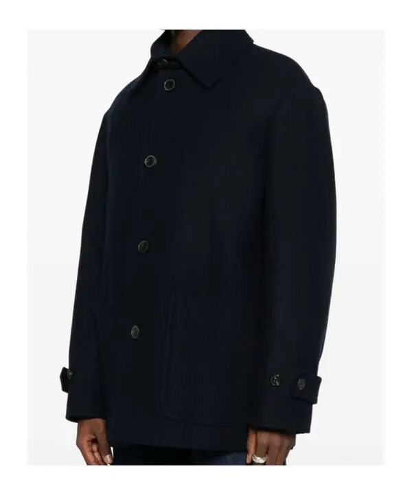 Dries Van Noten Long-sleeved Coat With Lapel Collar