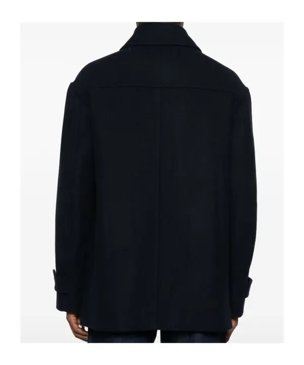 Dries Van Noten Long-sleeved Coat With Lapel Collar