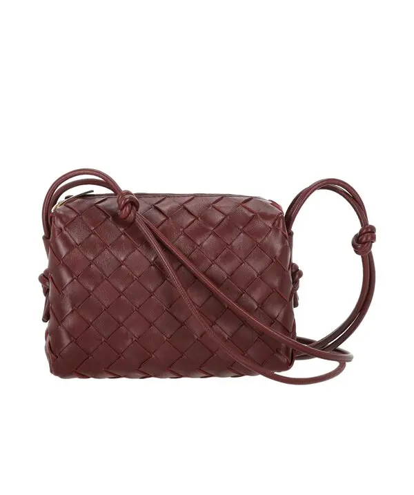 Bottega Veneta Loop Mini Camera Bag - Red