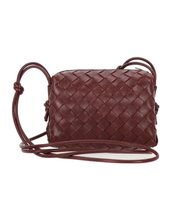 Bottega Veneta Loop Mini Camera Bag - Red