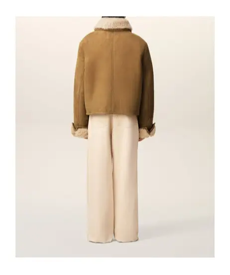 AMI Paris Shearling Lined Jacket