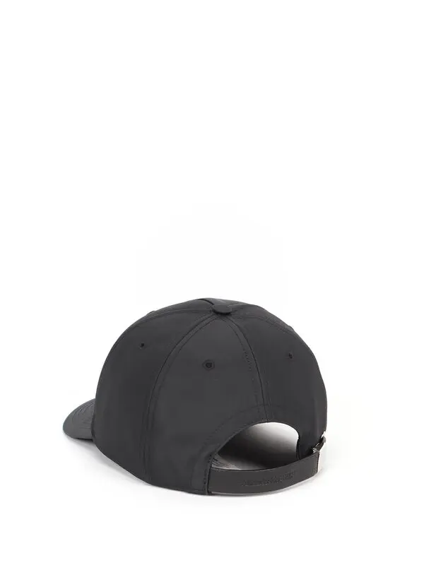 Alexander McQueen Logo Baseball Cap - Black