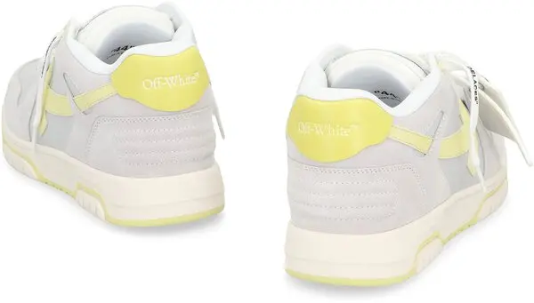 Off-White Out Of Office" Low-top Sneakers With Ribbon Detail - White