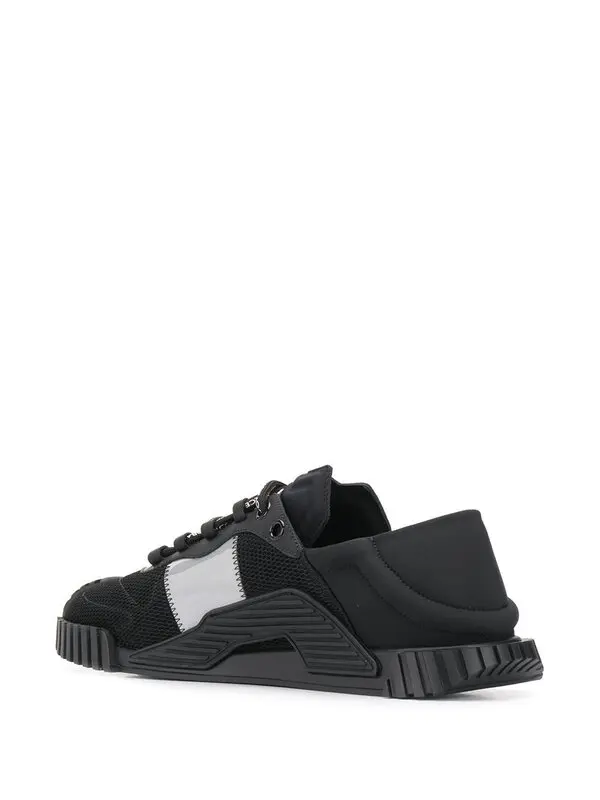 Dolce & Gabbana Ns1 Patchwork Slip-on Sneakers - Black