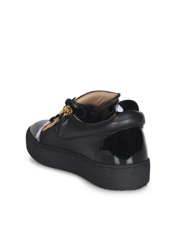 GIUSEPPE ZANOTTI Zip-detailed Low-top Sneakers