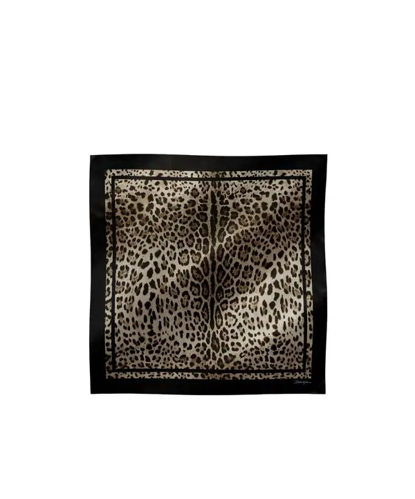 Dolce & Gabbana Dolce Gabbana Leopard Printed Scarf - No