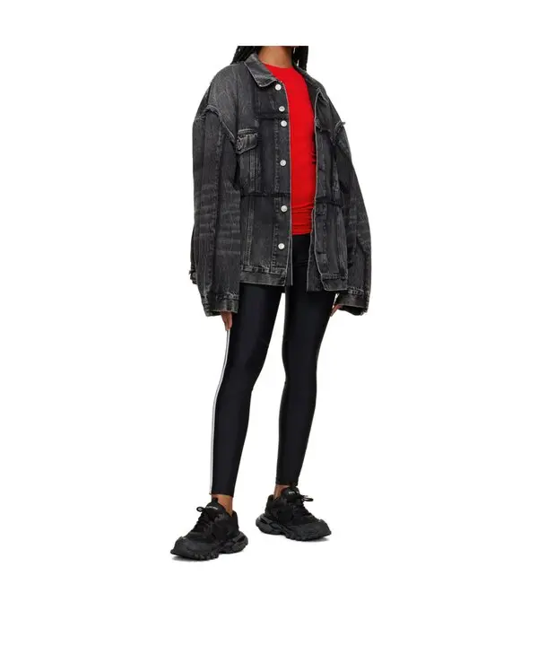 Balenciaga X Adidas Logo Printed Leggings