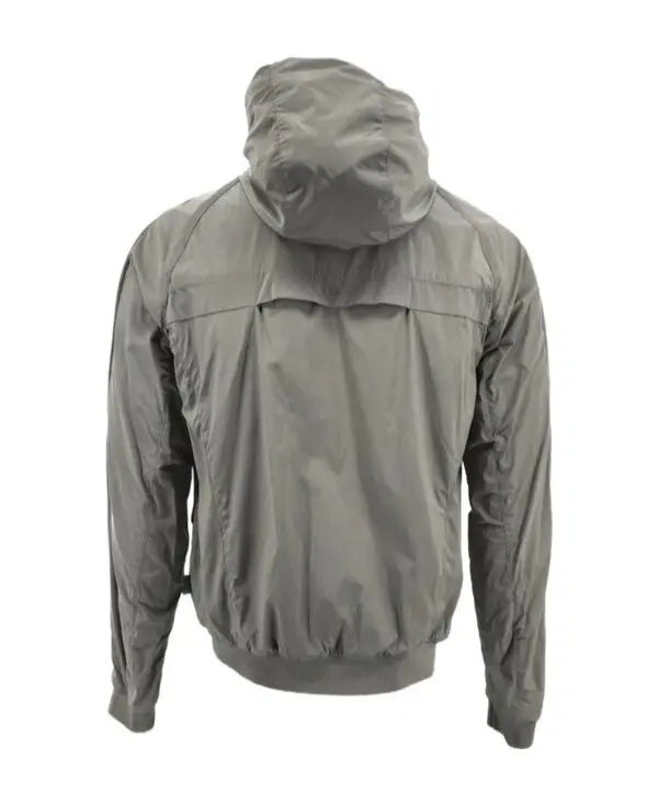Emporio Armani Long-sleeved Hooded Zip-up Casual Jacket