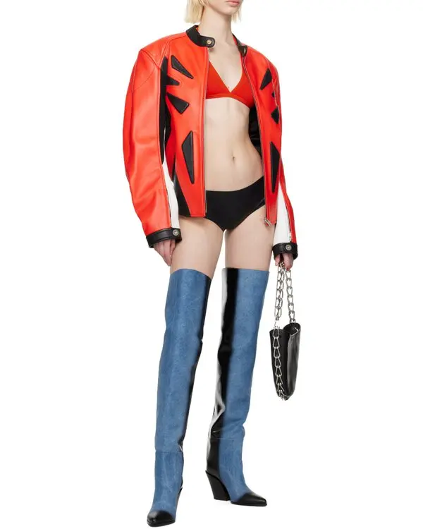 DION LEE Butterfly-style Bra Top