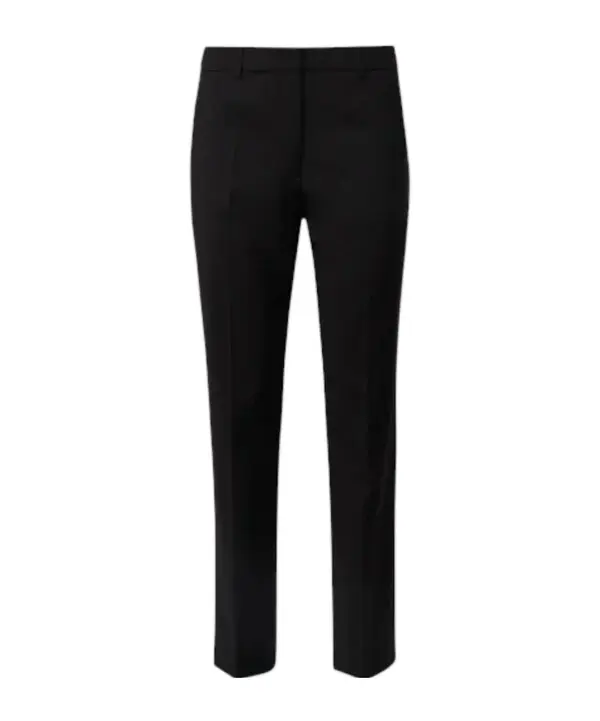Max Mara Tailored Trousers With Belt Loops - Black