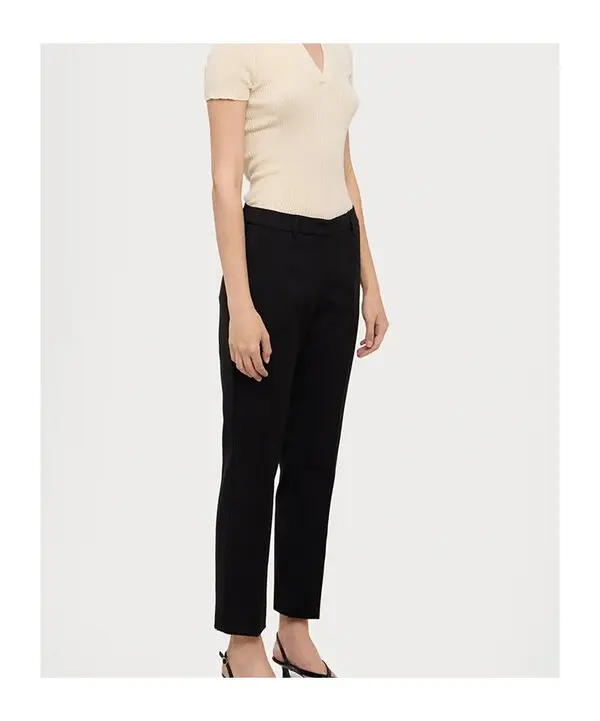Max Mara Tailored Trousers With Belt Loops - Black